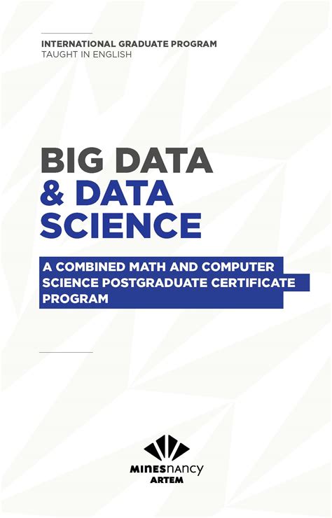 Brochure Big Data Et Data Science • Mines Nancy