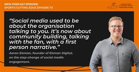 Astn Australian Sports Technologies Network On Linkedin On Episode 73 Aaron Eisman Founder