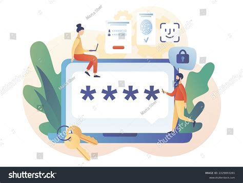Two Factor Verification Duo Authentication Verification Stock Vector Royalty Free 2229893281