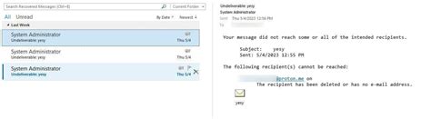 Recovered Messages System Administrator Rprotonmail