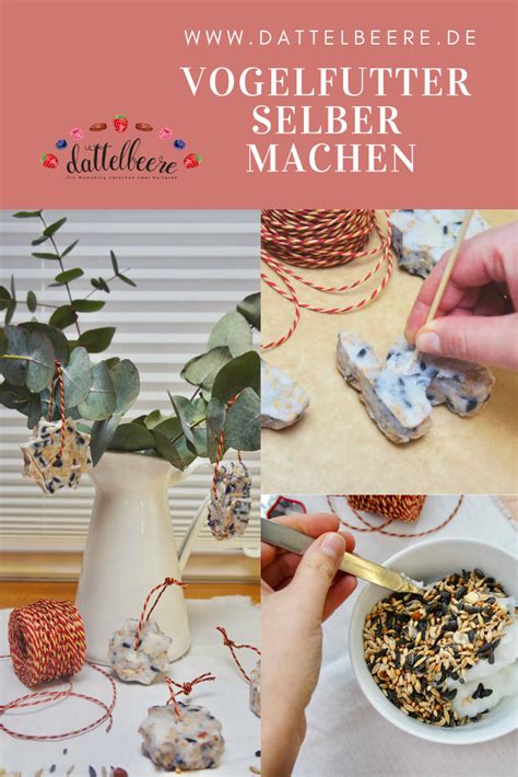 Eine Tolle Beschäftigung Die Auch Mit Kindern Prima Umsetzbar Ist Ein Vogelfutter Diy Mit