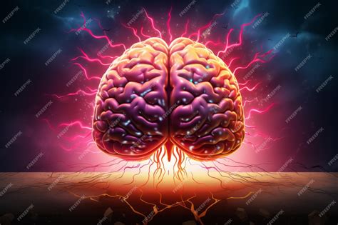 Premium Photo Enhancing Cognitive Abilities With Brain Power Background