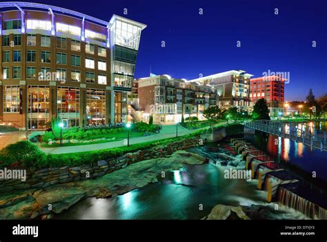Downtown Greenville South Carolina Dam