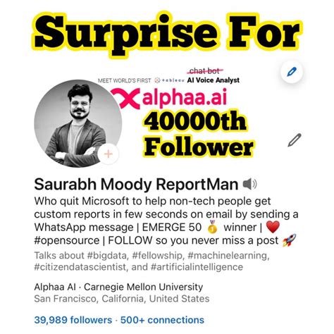 Saurabh Moody On Linkedin Data Citizendatascientist Mentor Ai