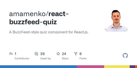 Github Amamenkoreact Buzzfeed Quiz A Buzzfeed Style Quiz Component