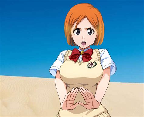 Orihime Inoue Bleach Short Hair By Krac123 On Deviantart