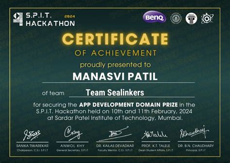 manasvi patil on linkedin spithackathon hackathon
