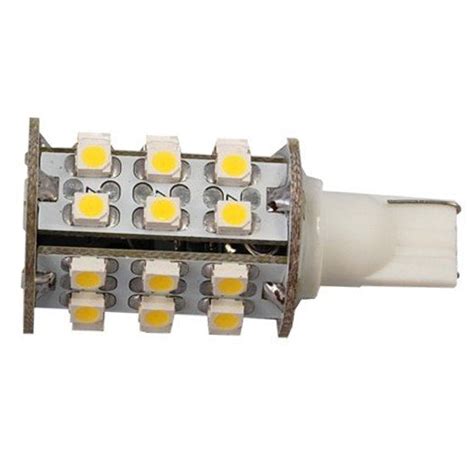 2 Pack Hqrp T10 Wedge Base 30 Leds Smd 3528 Led Bulbs Warm White For
