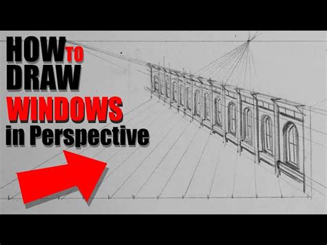 Free Video How To Draw Evenly Spaced Windows In Perspective From Robert Marzullo Class Central