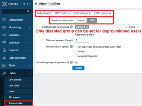 Zabbix Automation Of User Management Jit Initmax Sro
