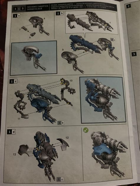 Necron Canoptek Doomstalker R Warhammerinstructions