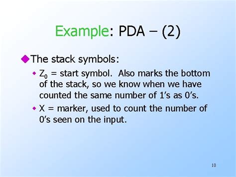 pushdown automata definition moves of the pda languages