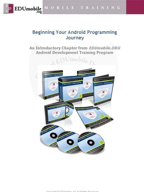 edumobile beginning your android programming journey pdf eclipse