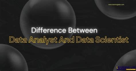 You Should Know These Difference Between Data Analyst And Da