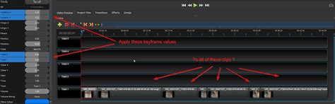 Is There A Way To Apply Keyframes To Many Clips Ropenshot