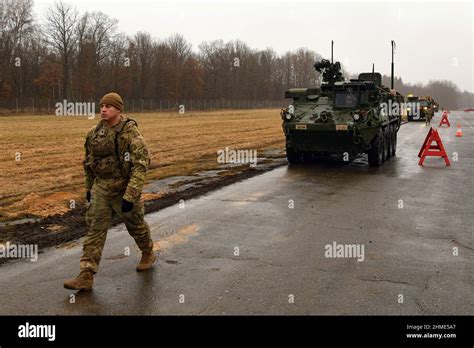 Vilseck Germany 09th Feb 2022 Soldiers Assigned To 2nd Cavalry