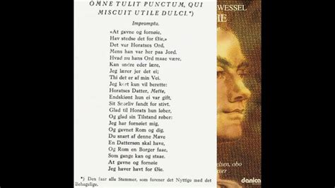 Christian Steffensen At Gavne Og Fornøie Johan Herman Wessel Med