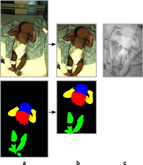 A Manually Labeled Ground Truth For The Rgb Image B Transformed Rgb