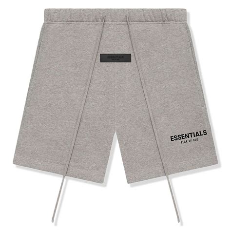 Fear Of God Essentials Dark Oatmeal Shorts Ss22