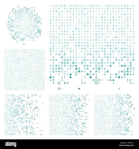 Tech Background Teal Color Theme Backgrounds Gradient Geometric Patterns Neat Vector