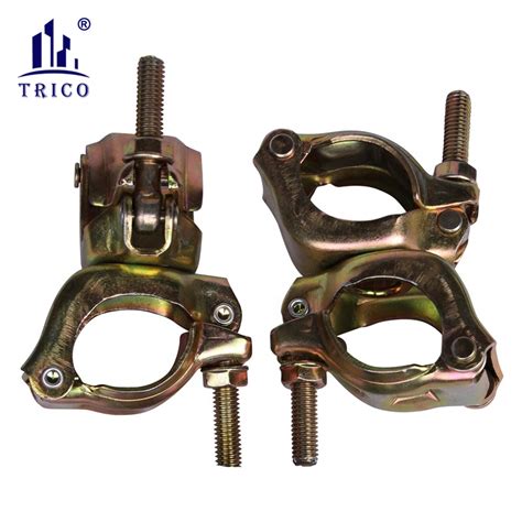 Scaffolding System Light Duty Jis Type Scaffolding Clamps 486x486mm Fixed Clamp Swivel Clamp