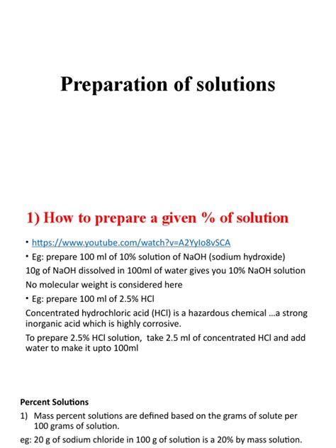 Concept Of Molarity Molality And Normality Download Free Pdf Mole