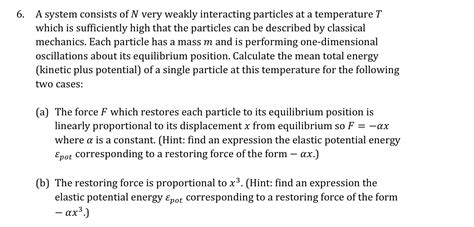 solved a system consists of n ﻿very weakly interacting