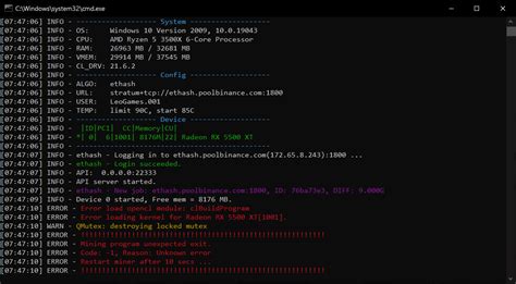 Error In Opencl Module With Amd Readeon Y Issue NebuTech NBMiner GitHub