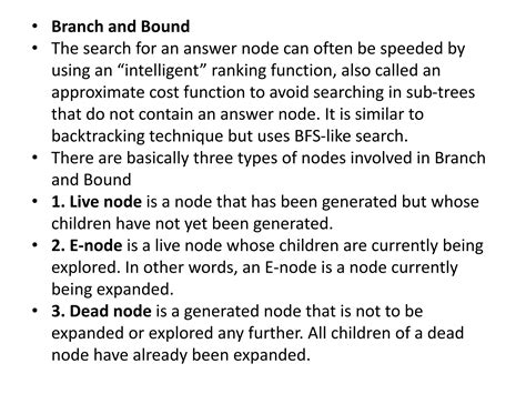 15 Puzzle Problem Using Branch And Bound Pptx