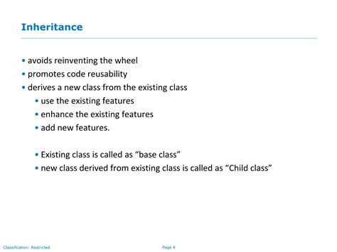 Java Encapsulation And Inheritance Pptx