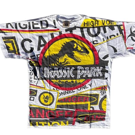 Jurassic Park Modern Print Aop Size Large And Xl Depop