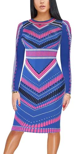 Vestidos Largos Casuales Elegantes De Fiesta Para Mujer Moda Mercadolibre