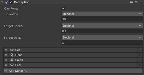 Sensors Documentation