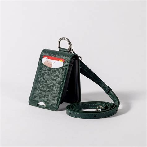 루스톤 메카 천연소가죽 카드 수납 고리 링 힌지보호 Z플립 케이스 감도 깊은 취향 셀렉트샵 29cm