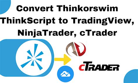 Convert Thinkorswim Thinkscript To Tradingview Ninjatrader 8 Ctrader