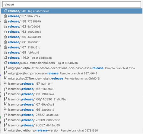 Branch Protection Lock Should Appear Consistently In Quick Pick Issue Microsoft