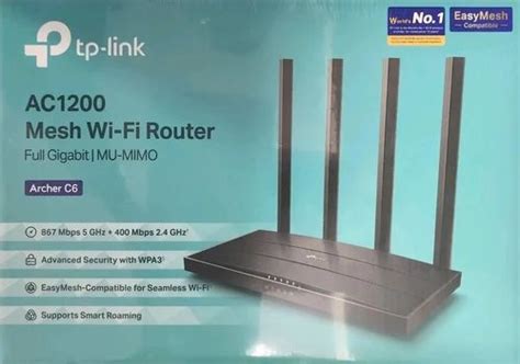 Tp Link Wireless Wifi Router Tp Link Archer C6 Router Wholesale Trader From Mumbai