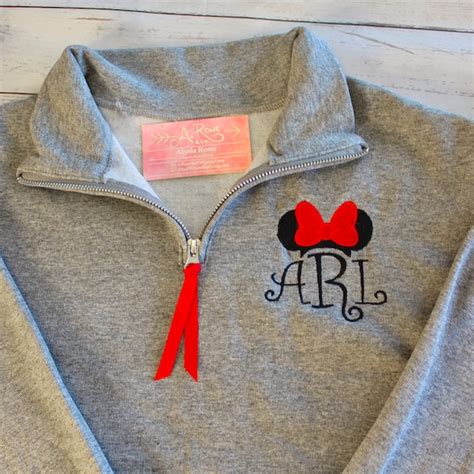 Monogram Minnie Etsy