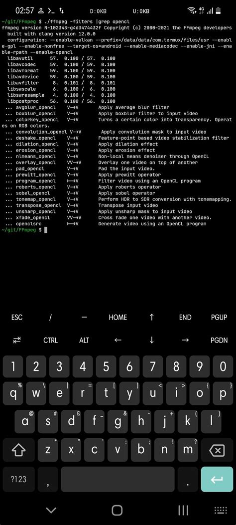 Ffmpeg With Vulkan And Opencl Support Initial Mediacodec And Jni Too