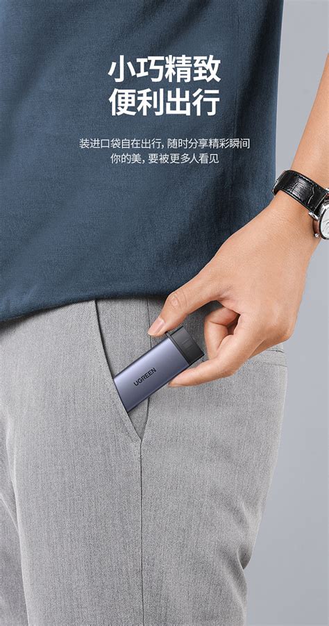 绿联usb3 0高速多功能读卡器typec转换cfast2 0存储卡电脑otg手机两用适用于尼康d4 D5单反d6相机d850佳能1dx 天猫