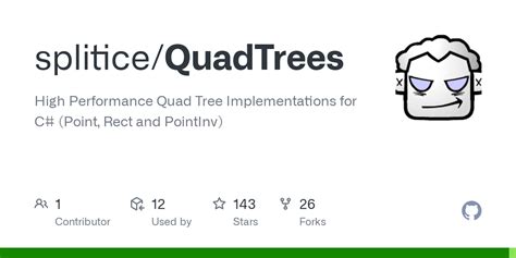 GitHub Splitice QuadTrees High Performance Quad Tree Implementations For C Point Rect And