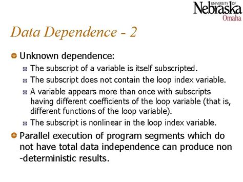 Advanced Computer Architecture Conditions Of Parallelism Program