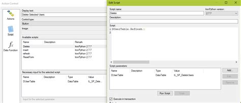 Write Back Into Database Functionality Using Tibco Spotfire Analyst