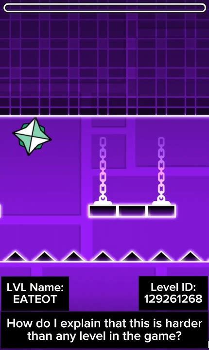 Geometry Dashs Hardest Level Gd Geometrydash Gaming Games Youtube