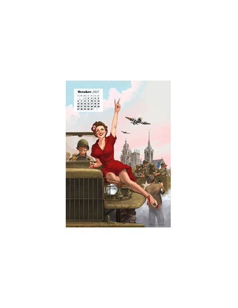Calendrier Pin Up 2025 Romain Hugault