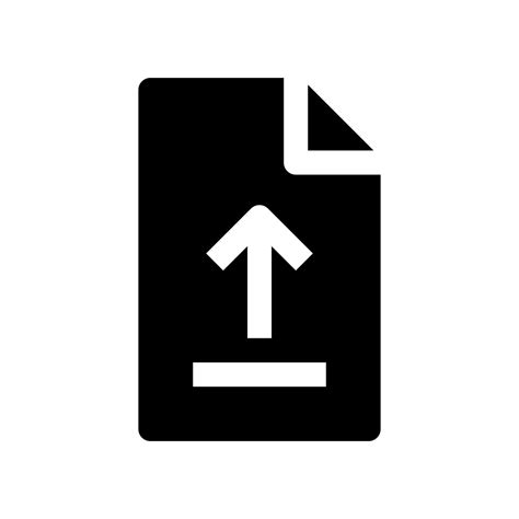 Upload File Icon For Your Website Design Logo App Ui 20936437 Vector Art At Vecteezy