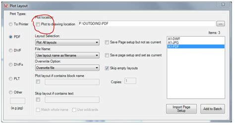 Batch Plot To Pdf Autodesk Community