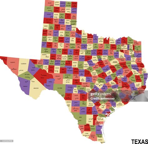 All Of Texas Counties Map Texas Politics Majority Minority