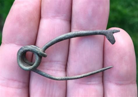 Fibule Gauloise En Bronze Celtic Fibula Eur 1900 Picclick Fr