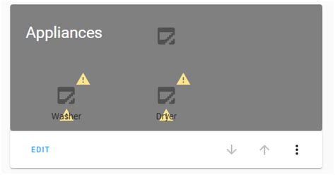 getting entity not available sensor washer remianing time · issue 3